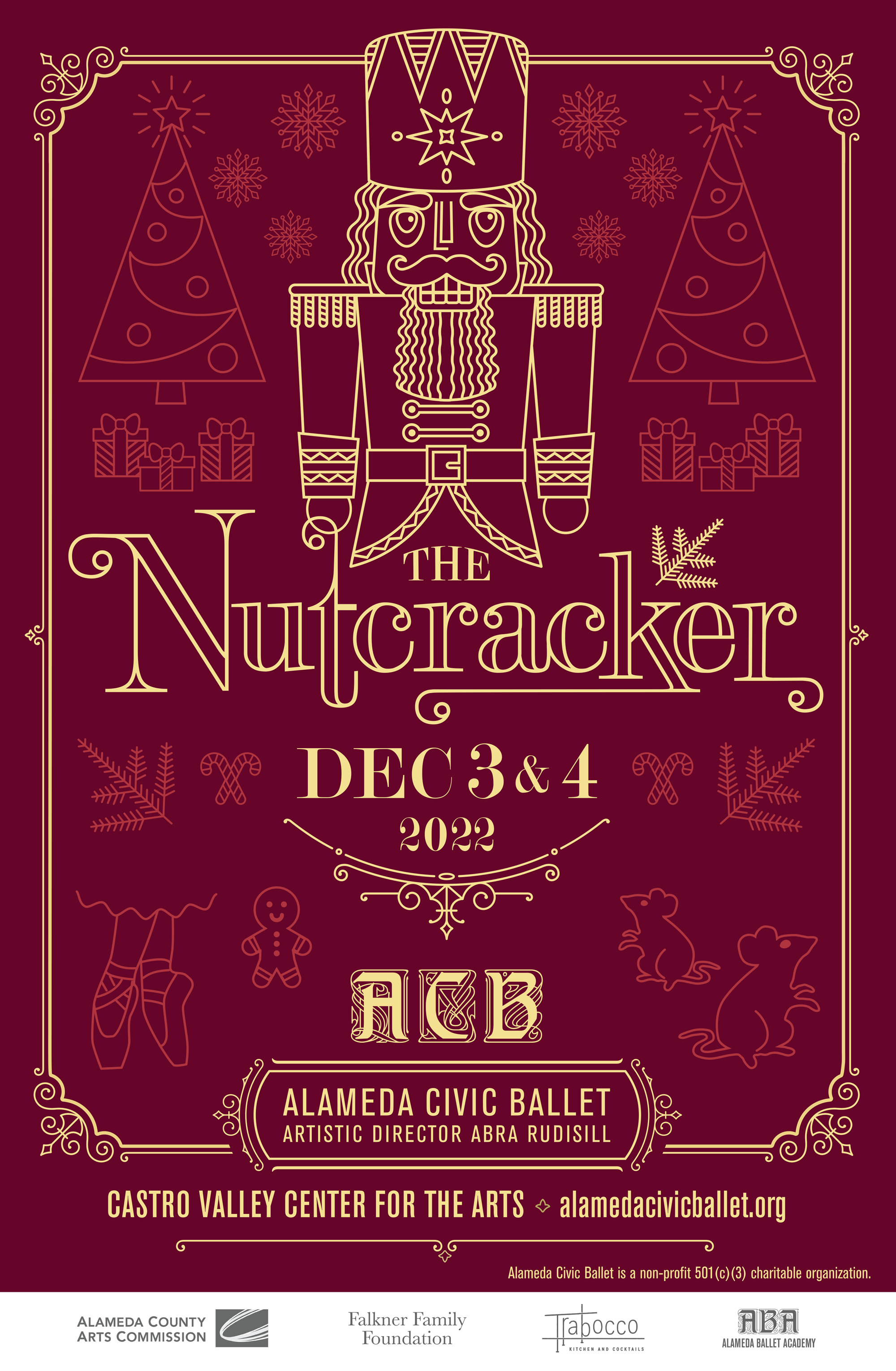 Nutcracker Ballet Poster 2022